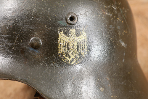 German Army WW2 Heer Single Decal M-42 Stahlhelm Steel Combat Helmet NS62