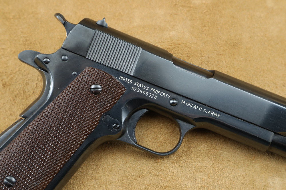 Restored RARE Singer M1911A1 .45 ACP 5 Semi-Automatic Pistol, MFD Ca ...