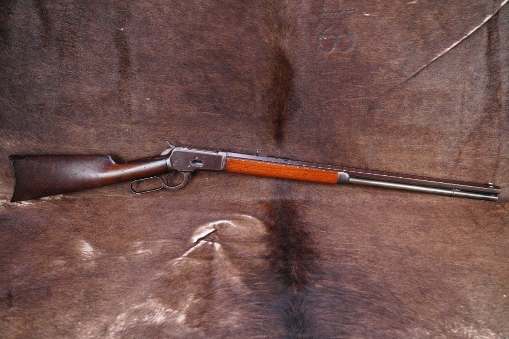 Antique Winchester 1890s Model 1892 .44-40 WCF 24 Octagonal Barrel ...