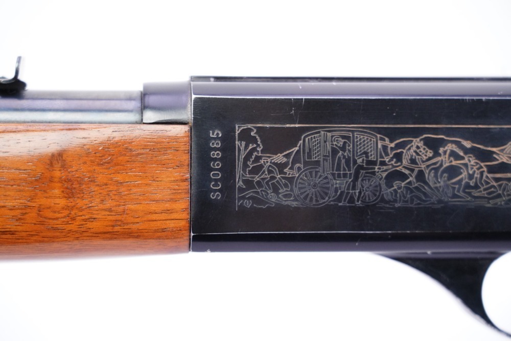 Colt Stagecoach .22 LR 16.5 Engraved Semi Automatic Rifle, Saddle Ring ...