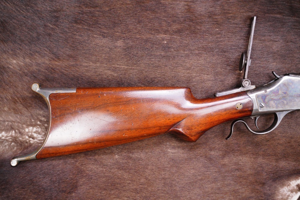 Antique Winchester 1890s Model 1885 High Wall Deluxe Half Octagon Set ...