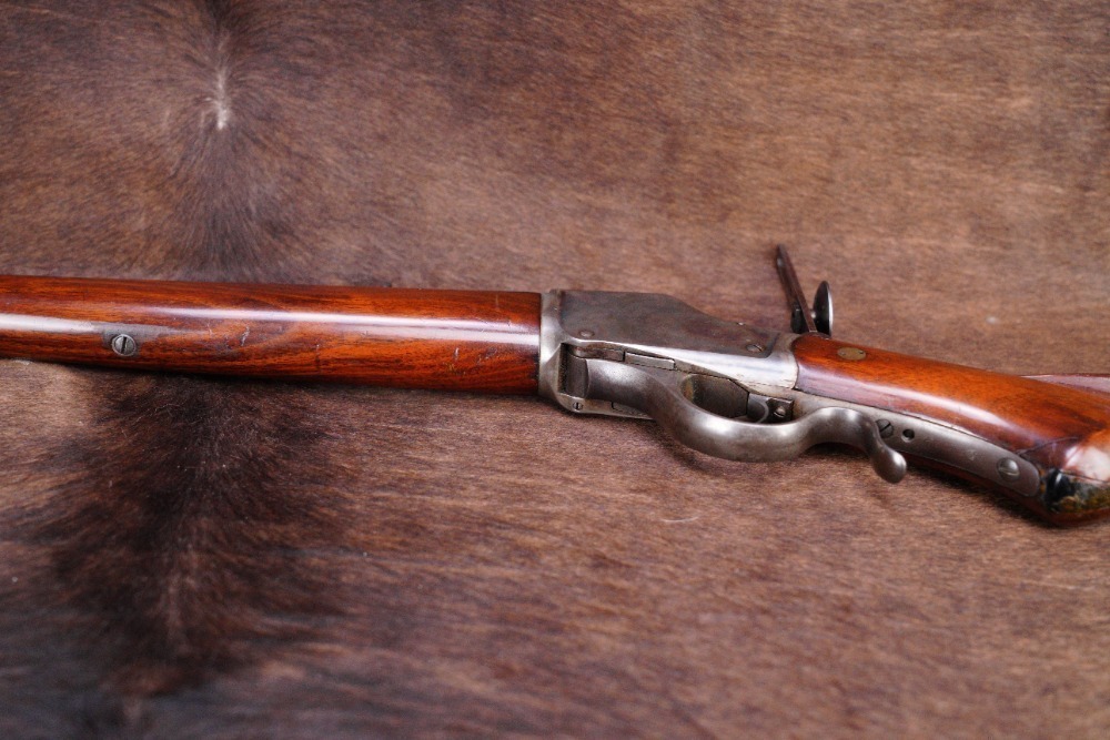 Antique Winchester 1890s Model 1885 High Wall Deluxe Half Octagon Set ...