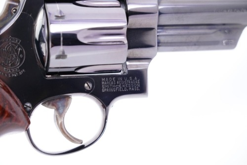 Smith & Wesson Model 29 Four Screw .44 Magnum Revolver, Case & Letter